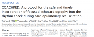 Echocardiography during cardiac arrest: COACHRED - Critical Care Sonography